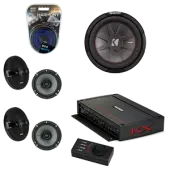 Car Audio Amp & Speakers Combo