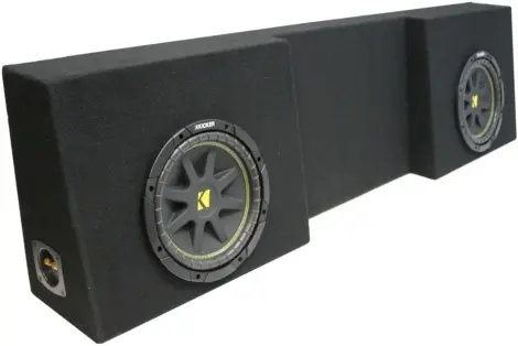 Kicker 43C104 10" Subwoofer Single 4 Ohm 150 Watts and TRUCK572X10 ...