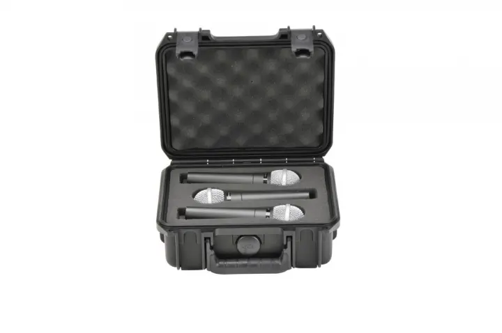 SKB Cases 3I-0907-MC3 Injection Molded Case for 3 Mics with Foam ...