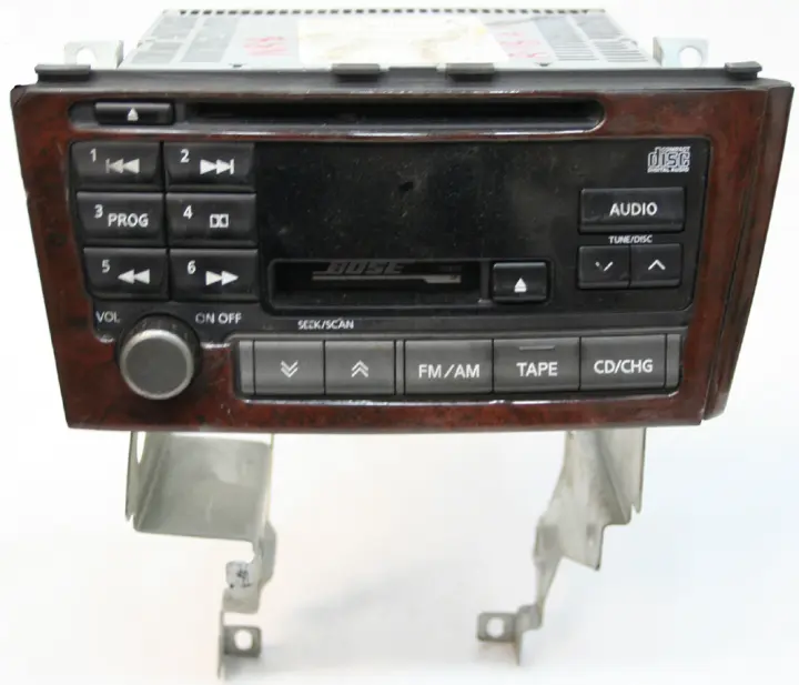 01 Fits Infiniti I30 Factory Stereo Bose Radio Cassette Cd Player Radio ...