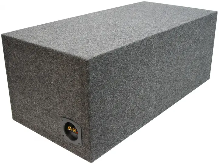 Car Audio Subwoofer Dual L7 L5 12" Vented Square Enclosure