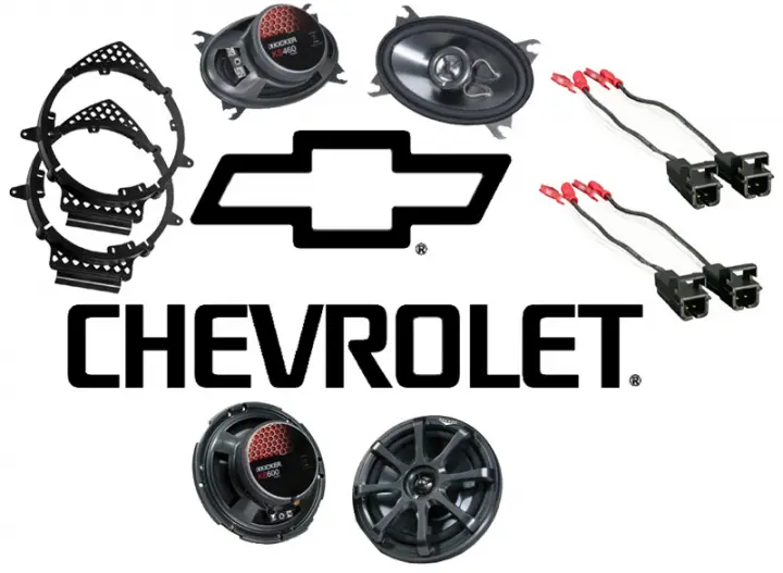 Kicker 46CSC654 Compatible with Chevy Silverado 07-12 Ext Cab Truck 6.5 ...