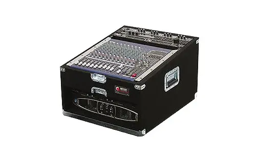 Odyssey Cases PRO133 Carpeted Compact Combo Case / Rack w/ Detachable ...