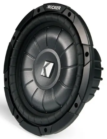 Kicker 43CVR122 12" CompVR CVR12 Series 400W RMS 2 Ohm Sub and ASC ...
