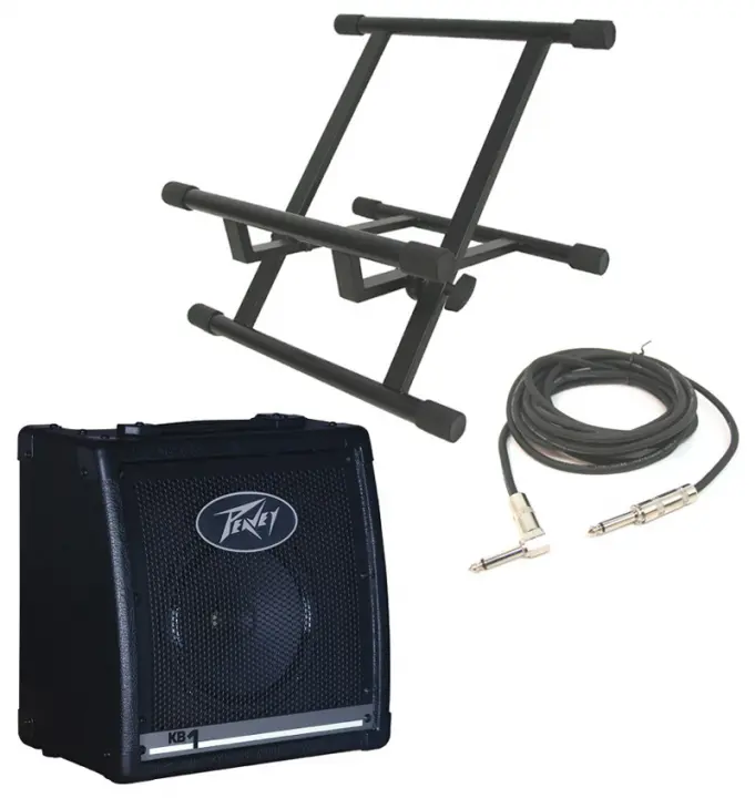 Peavey KB1 Keyboard Combo 20 Watt Amplifier 8" Speaker with Stand & 1/4 ...