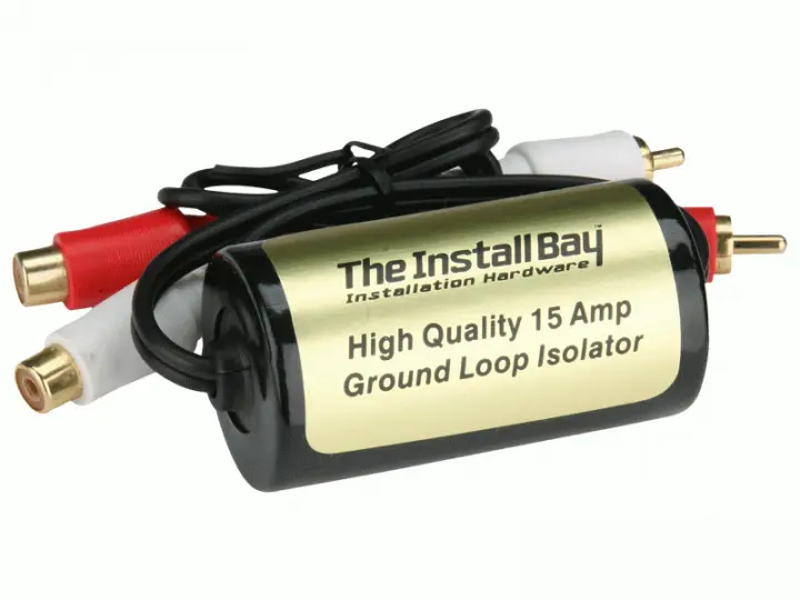 Install Bay IBGLI 15 Amp Ground Loop Isolator Car Installation Hardware