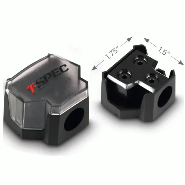 T-SPEC V12DB-1121 v12 Block 2 Position Compact Distribution with (1) 1/ ...