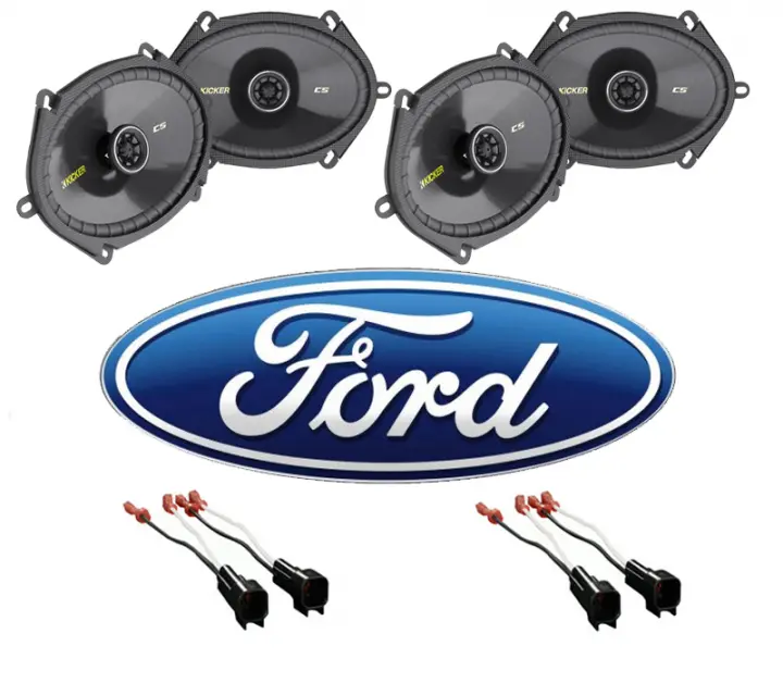 Ford F150 Regular Cab 00-12 Truck Kicker Factory 5x7 6x8 Coaxial ...