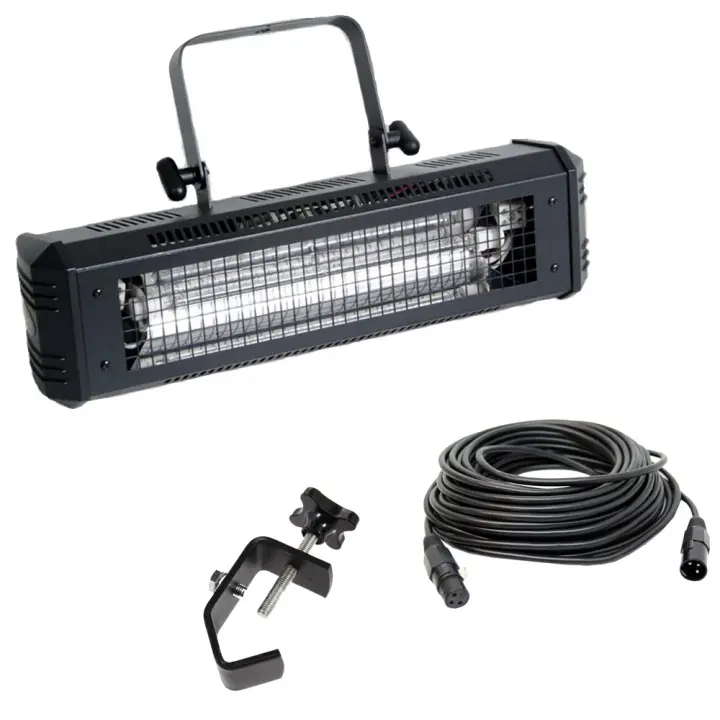 American DJ Mega Flash DMX Programmable Strobe Fixture w/ 50ft Cable ...
