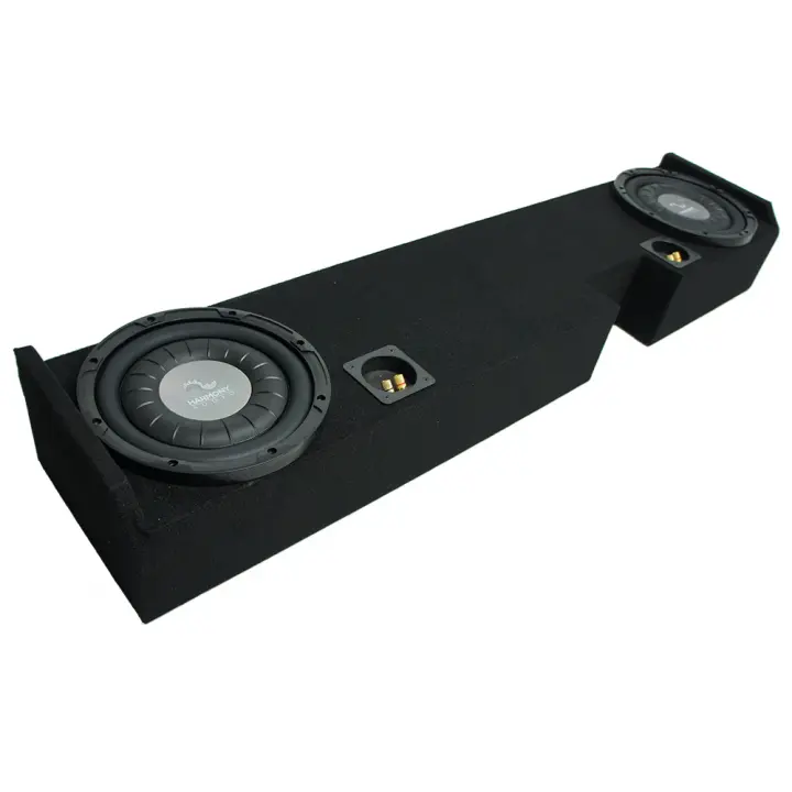 01-14 Ford F250 F350 Ext Super Cab Truck Harmony F104 Dual 10" Sub Box ...