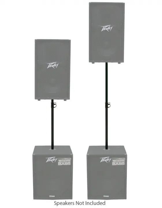 (2) Peavey SP 2 & SP 118 Pro Audio DJ Passive PA Speaker & Sub Package ...