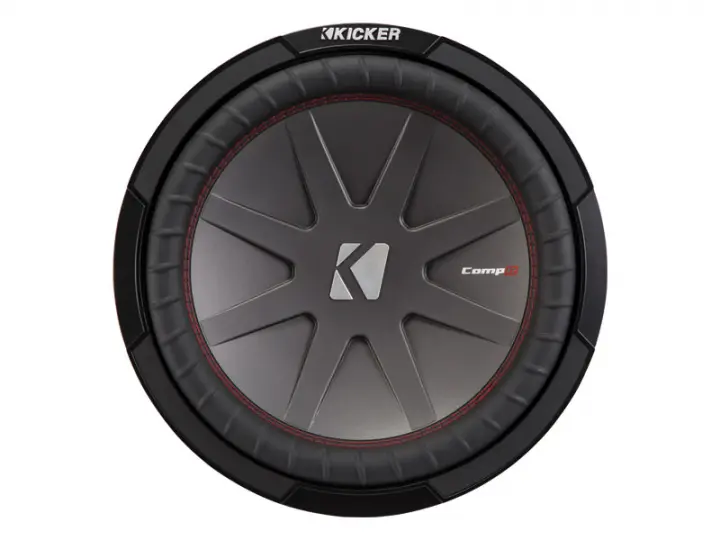 Kicker 43CWR124 12" CompR CWR12 Series Sub 500W RMS 4 Ohm DVC Car Subwoofer