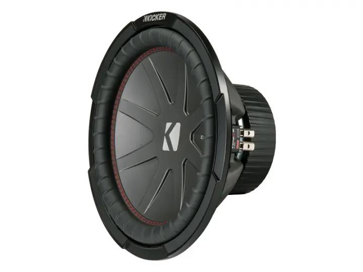 Kicker 43CWR124 12" CompR CWR12 Series Sub 500W RMS 4 Ohm DVC Car Subwoofer