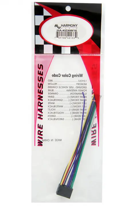 Clarion Radio Replacement Harness Wire Harness Cable For Clarion VZ401 ...