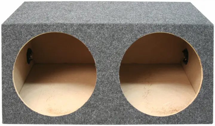 Universal Car Stereo Hatchback Sealed Dual 15" Kicker Comp C15 Sub Box ...