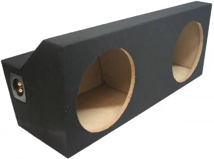 2005-2015 Ford Mustang Coupe Kicker CompR CWR12 Dual 12" Custom Sub Box ...