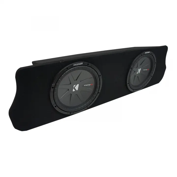 1994-2004 Ford Mustang Coupe Kicker CompR CWR10 Dual 10" Custom Sub Box ...