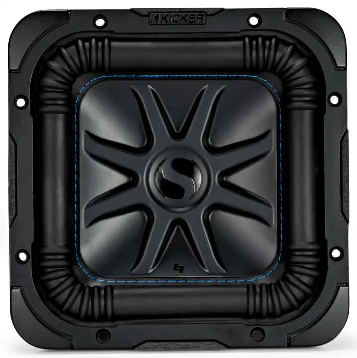 Kicker L7S8 Car Audio Solo-Baric 8 Subwoofer Square L7 Dual 4 Ohm Sub ...