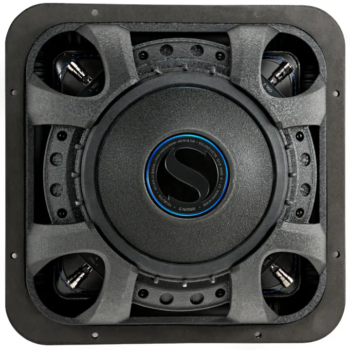 Kicker L7S12 Car Audio Solo-Baric 12 Subwoofer Square L7 Dual 2 Ohm Sub ...