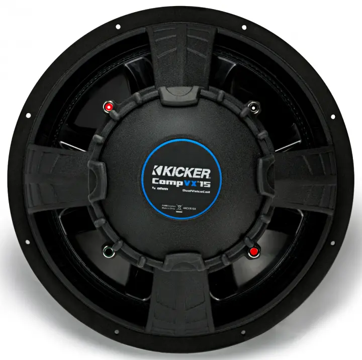 Kicker CVX15 Car Audio CompVX Subwoofer Dual 2 Ohm 15" Sub 44CVX152