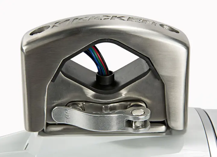 Kicker 45KMTC8W Marine Audio Boat 8" Tower Pod Speaker System Pair ...