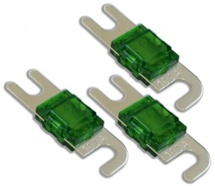 Harmony HA-MIDIFD3 Mini ANL MIDI 3-Way Fused Distribution Block & 100 ...