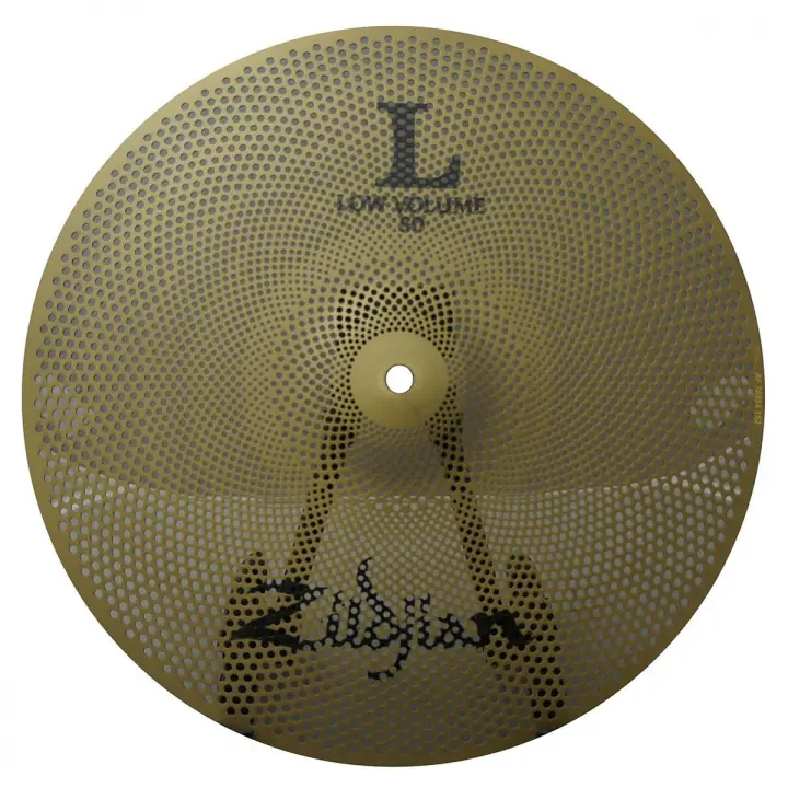 Zildjian LV468 L80 Series Low Volume Cymbal Set w/ 14" Hi-Hat Pair, 16" Crash & 18" Crash-Ride ...