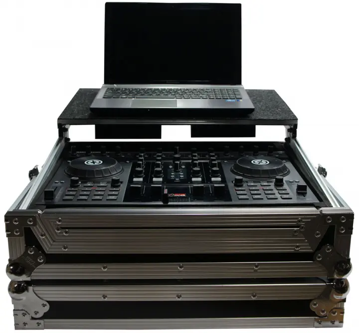 Harmony HCTKS4LT Flight Glide Laptop Stand DJ Custom Case for American ...