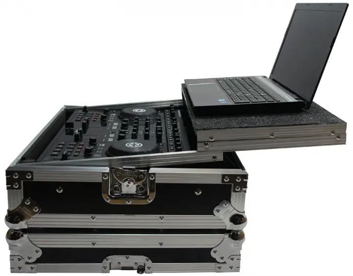 Harmony HCTKS4LT Flight Glide Laptop Stand DJ Custom Case for American ...