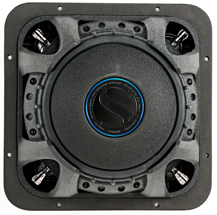 Kicker L7S10 Car Audio Solobaric 10" Subwoofer Square L7 Dual 4 Ohm Sub ...