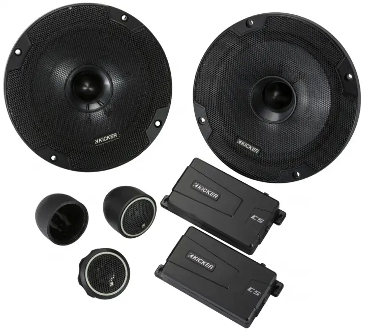 Kicker 46CSS674 Car Audio 6 3/4" Component Full Range Stereo Speakers Set CSS67