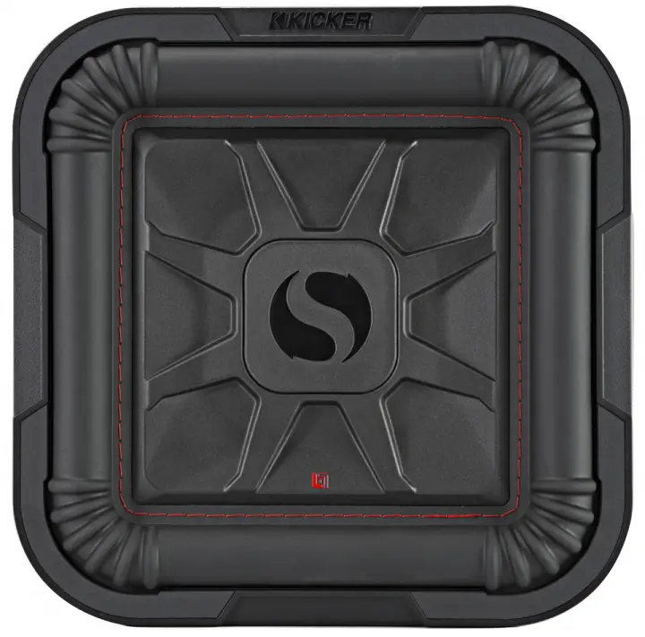 Kicker L7 10" 1000W Subwoofers 46L7T102 w/ Vented Sub Box & CXA1200 ...
