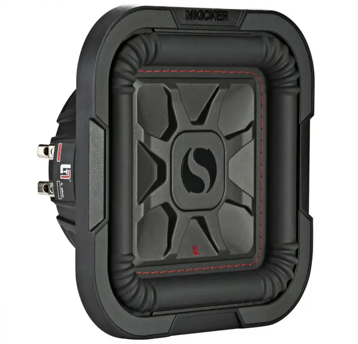 2 Kicker 46L7T84 Car Audio L7T Shallow Mount 8" 700W Sub Square L7 ...