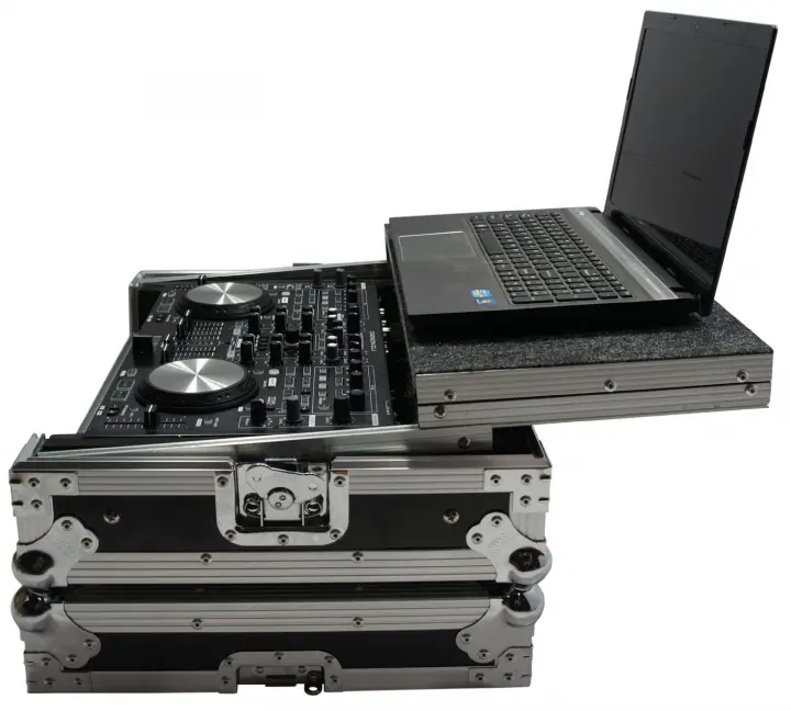 Harmony HCDNMC6000LT Flight Glide Laptop Stand DJ Case for Denon DN ...