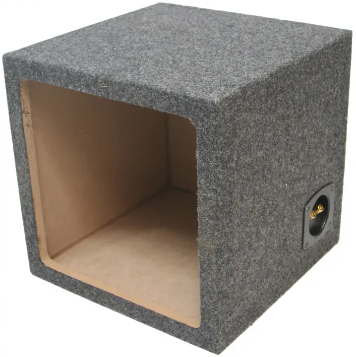 Kicker L7 12" Solo Baric Loaded Sub Box and Charcoal LED Grill