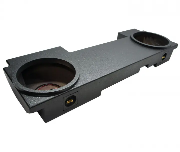2002-2013 Chevy Silverado HD Crew Truck Kicker Comp C12 Dual 12" Rhino ...