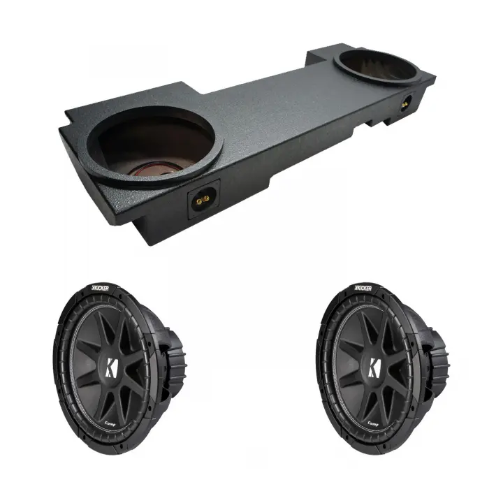 2002-2013 Chevy Avalanche Underseat Kicker Comp C12 Dual 12" Rhino ...