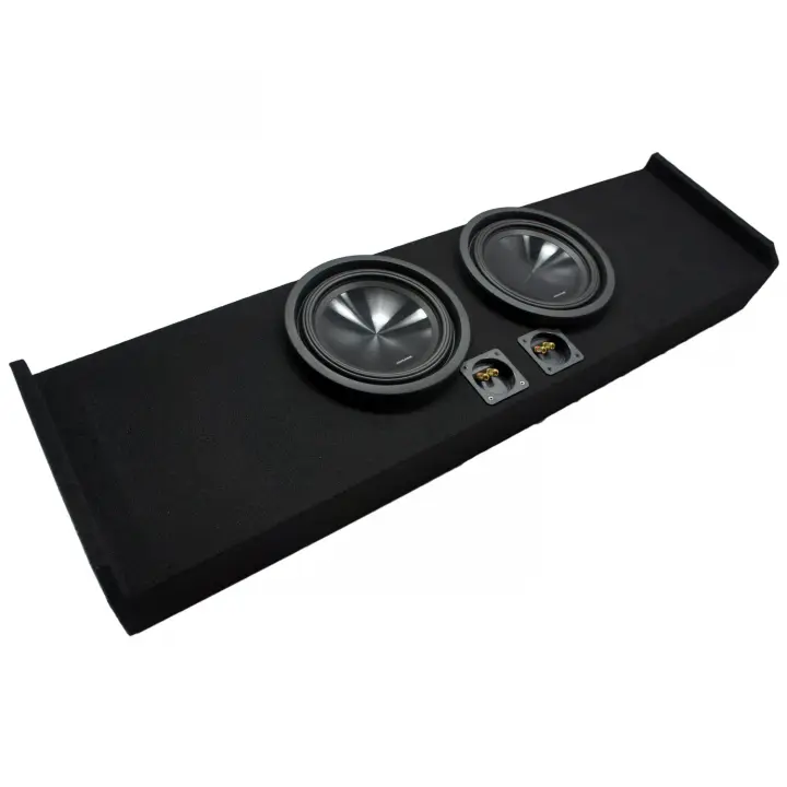 2009-2015 Ford F-150 Super Crew Truck Alpine SWT-10S4 Dual 10" Sub Box Enclosure - Final 2 Ohm