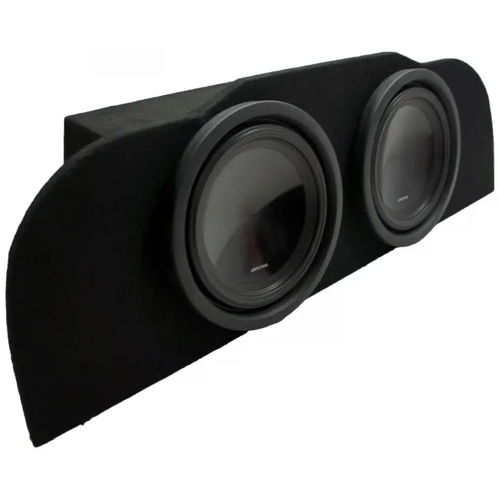 2003-2015 Infiniti G35 Coupe Alpine SWT-10S4 Subwoofer Dual 10" Sub Box ...