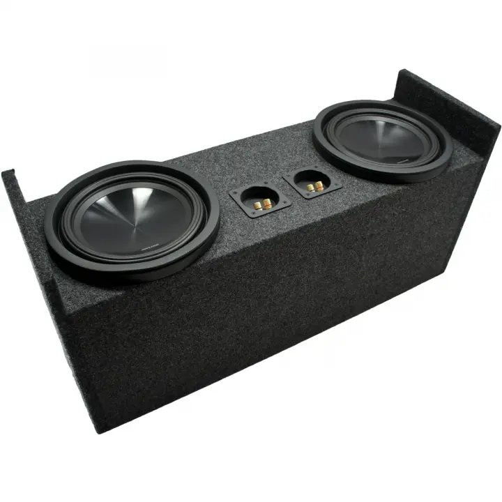 1987-2006 Jeep Wrangler YJ TJ Alpine SWT-10S4 Dual 10" Custom Sub Box ...