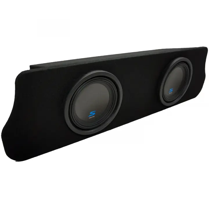 1994-2004 Ford Mustang Coupe Alpine Type S S-W10D2 Dual 10" Custom Sub ...