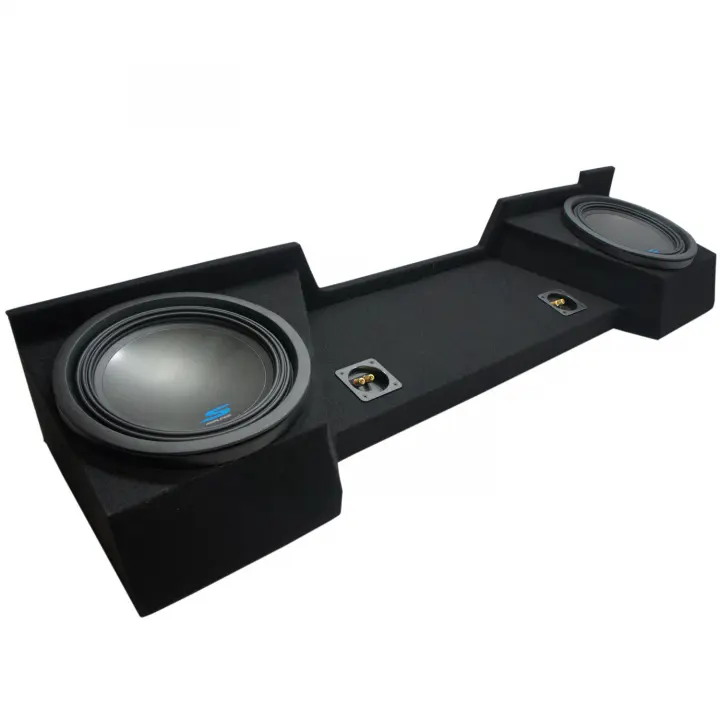2007-2013 GMC Sierra Ext Cab Truck Alpine Type S S-W12D2 Dual 12" Sub ...