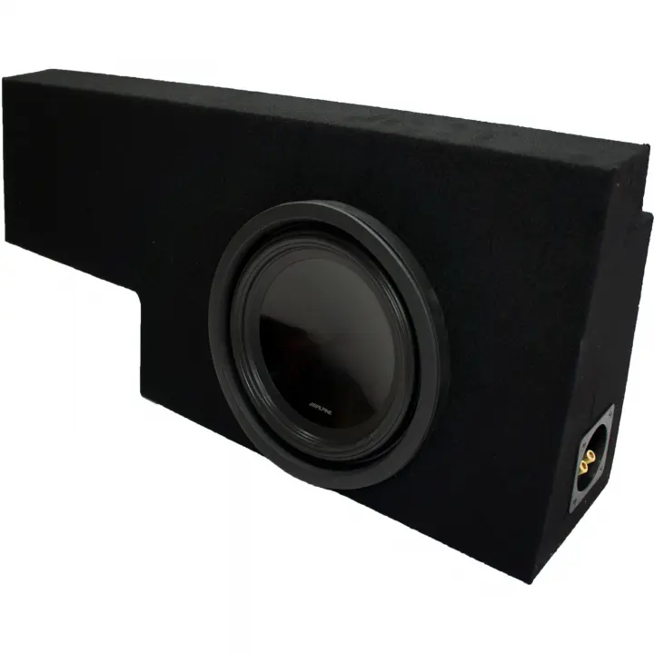 01-06 Chevy Silverado 1500 Crew Truck Alpine SWT-10S2 Ported 10" Sub ...