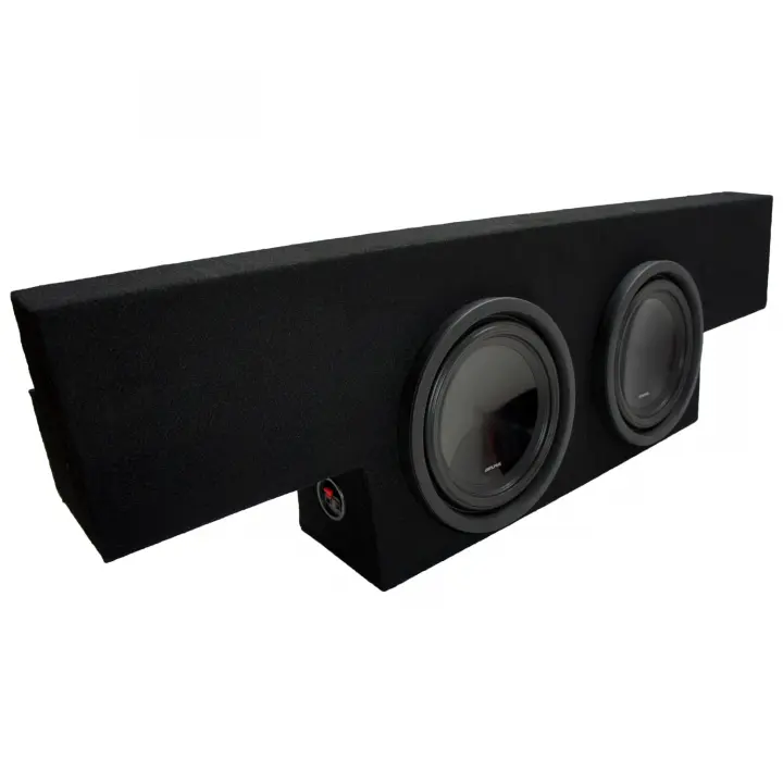 01-06 GMC Sierra Non-HD Crew Cab Truck Alpine SWT-10S4 Dual 10" Sub Box ...