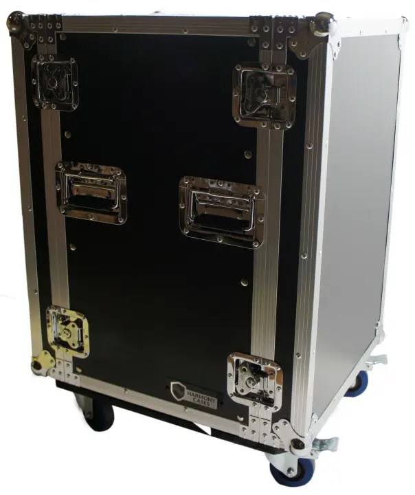Harmony Cases HC16UADC Flight DJ Amp 16U Vertical Rack Amplifier DJ ...