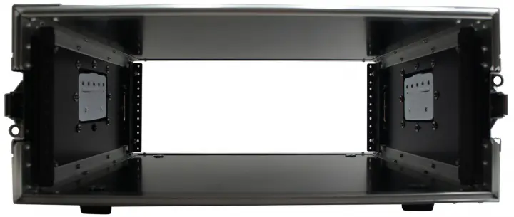 Harmony Cases HC4UAD DJ Flight Amp 4U Rack Space Road Travel Amplifier Case