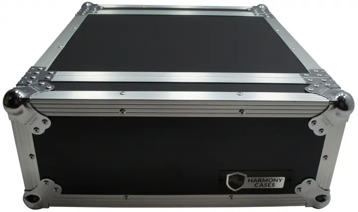 Harmony Cases HC4UAD DJ Flight Amp 4U Rack Space Road Travel Amplifier Case