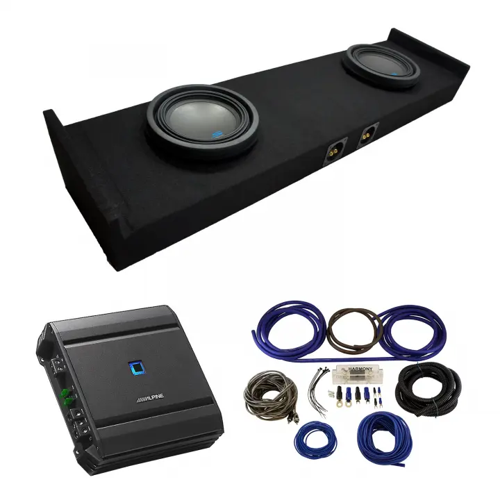 2015 - 2025 Ford F150 Super Crew Alpine Type S S-W10D2 Dual 10" Custom ...