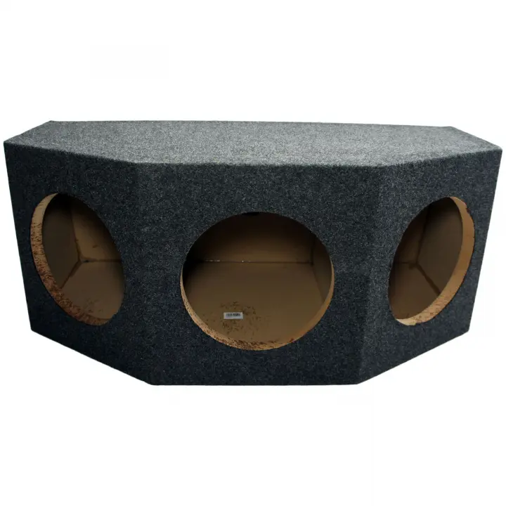 Triple 10" Loaded Kicker C10 Subwoofer Box (10C10-4)