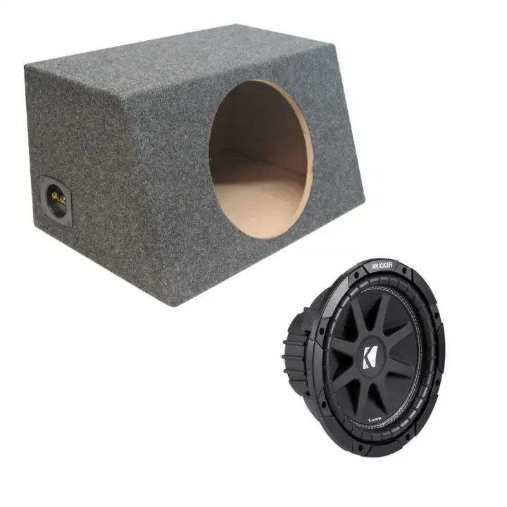 Kicker Single Comp 15" C15 Subwoofer Enclosure 4-Ohm (10C15-4)